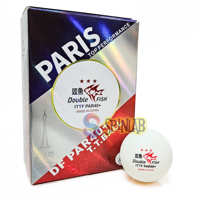 DOUBLE FISH PAR40+ Paris| Table Tennis Ball