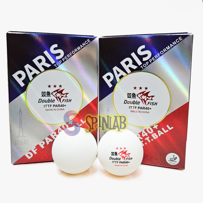 DOUBLE FISH PAR40+ Paris| Table Tennis Ball